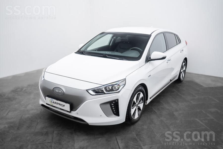 White Hyundai Ioniq 2018 in Tallinn, with an engine capacity of 0.00 L and mileage of 97 thousand km for 13499 €, photo 1 on AUTOMOTO.COM.LV