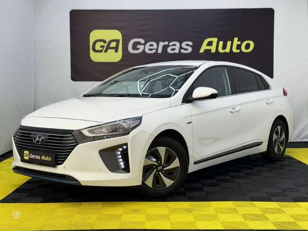 Белый Хендай Ioniq 2019 в Вильнюс, объемом двигателя 1.58 л и пробегом 105 тыс. км за 11950 €, фото 1 на AUTOMOTO.COM.LV