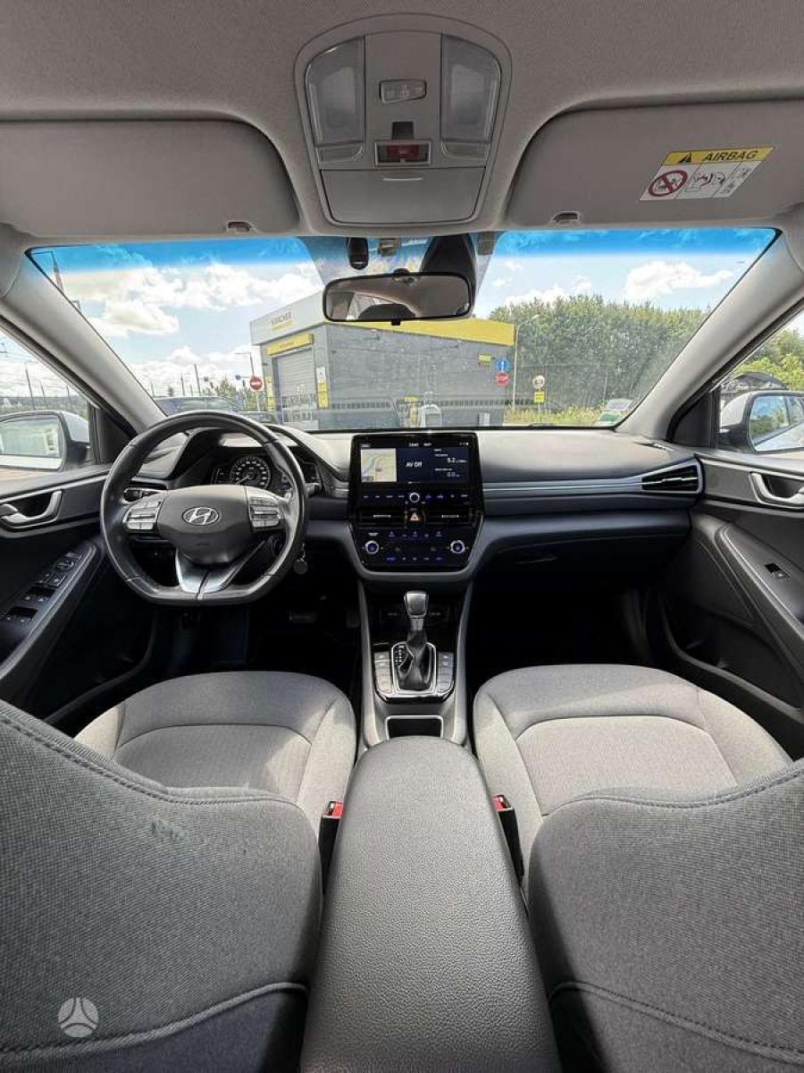 Balts Hyundai Ioniq 2021 Viļņa, ar dzinēja tilpumu 1.60 L un nobraukumu 296 tūkst. km par 10900 €, foto 10 vietnē AUTOMOTO.COM.LV