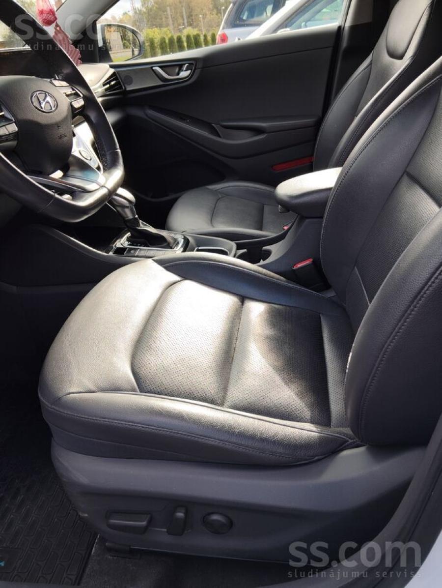 Balts Hyundai Ioniq 2021 Rīga, ar dzinēja tilpumu 1.60 L un nobraukumu 149 tūkst. km par 16335 €, foto 6 vietnē AUTOMOTO.COM.LV