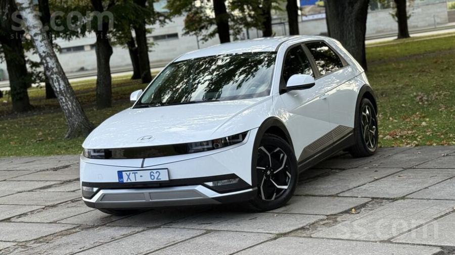 Balts Hyundai Ioniq 2023 Jūrmala, ar dzinēja tilpumu 1.60 L un nobraukumu 0 tūkst. km par 29950 €, foto 3 vietnē AUTOMOTO.COM.LV