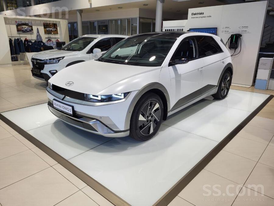 Белый Хендай Ioniq 2026 в Рига, объемом двигателя 0.00 л и пробегом 16 тыс. км за 63454 €, фото 1 на AUTOMOTO.COM.LV