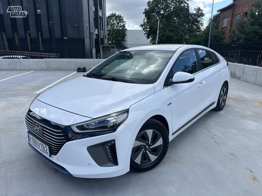 Белый Хендай Ioniq 2018 в Каунас, объемом двигателя 1.60 л и пробегом 201 тыс. км за 9780 €, фото 1 на AUTOMOTO.COM.LV