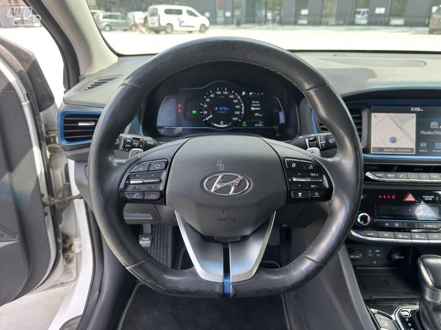 Белый Хендай Ioniq 2018 в Каунас, объемом двигателя 1.60 л и пробегом 201 тыс. км за 9780 €, фото 26 на AUTOMOTO.COM.LV