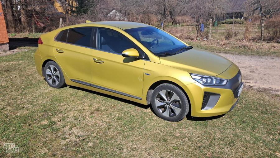 Dzeltens Hyundai Ioniq 2018 Viļņa, ar dzinēja tilpumu 0.00 L un nobraukumu 276 tūkst. km par 8500 €, foto 4 vietnē AUTOMOTO.COM.LV