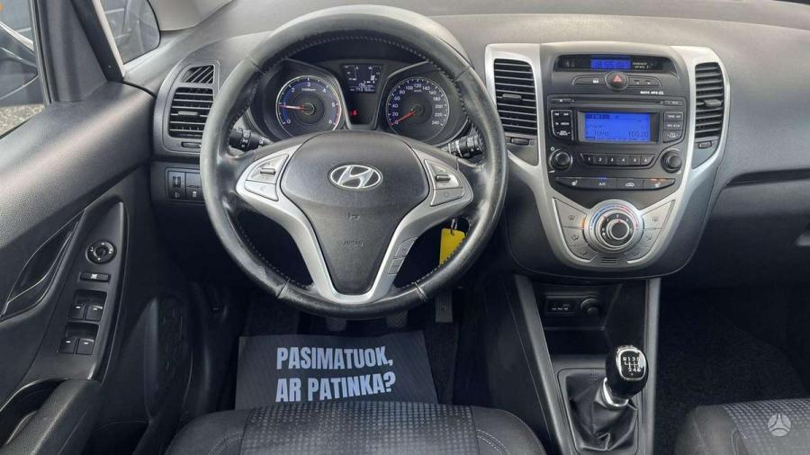 Melns Hyundai ix20 2014 Marijampole, ar dzinēja tilpumu 1.58 L un nobraukumu 144 tūkst. km par 4490 €, foto 5 vietnē AUTOMOTO.COM.LV