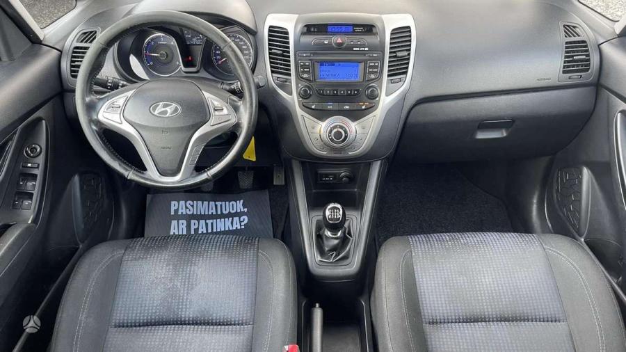 Melns Hyundai ix20 2014 Marijampole, ar dzinēja tilpumu 1.58 L un nobraukumu 144 tūkst. km par 4490 €, foto 23 vietnē AUTOMOTO.COM.LV