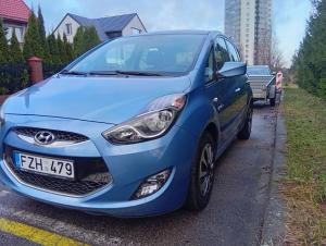 Blue Hyundai ix20 2012 in Klaipeda, with an engine capacity of 1.40 L and mileage of 169 thousand km for 3590 €, photo  on AUTOMOTO.COM.LV