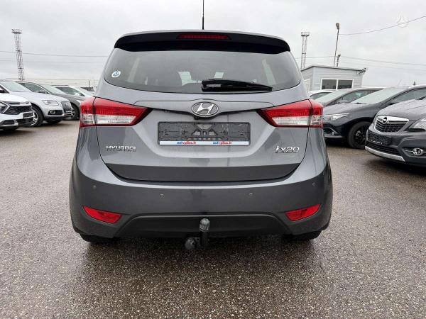 Pelēks Hyundai ix20 2011 Kauņa, ar dzinēja tilpumu 1.59 L un nobraukumu 227 tūkst. km par 5700 €, foto 7 vietnē AUTOMOTO.COM.LV