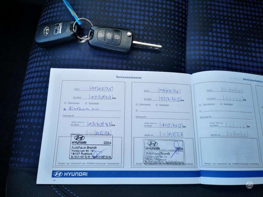 Серый Хендай ix20 2012 в Радвилишкис, объемом двигателя 1.59 л и пробегом 131 тыс. км за 4550 €, фото 10 на AUTOMOTO.COM.LV