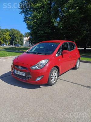 Sarkans Hyundai ix20 2014 Jelgava, ar dzinēja tilpumu 1.60 L un nobraukumu 152 tūkst. km par 3900 €, foto  vietnē AUTOMOTO.COM.LV