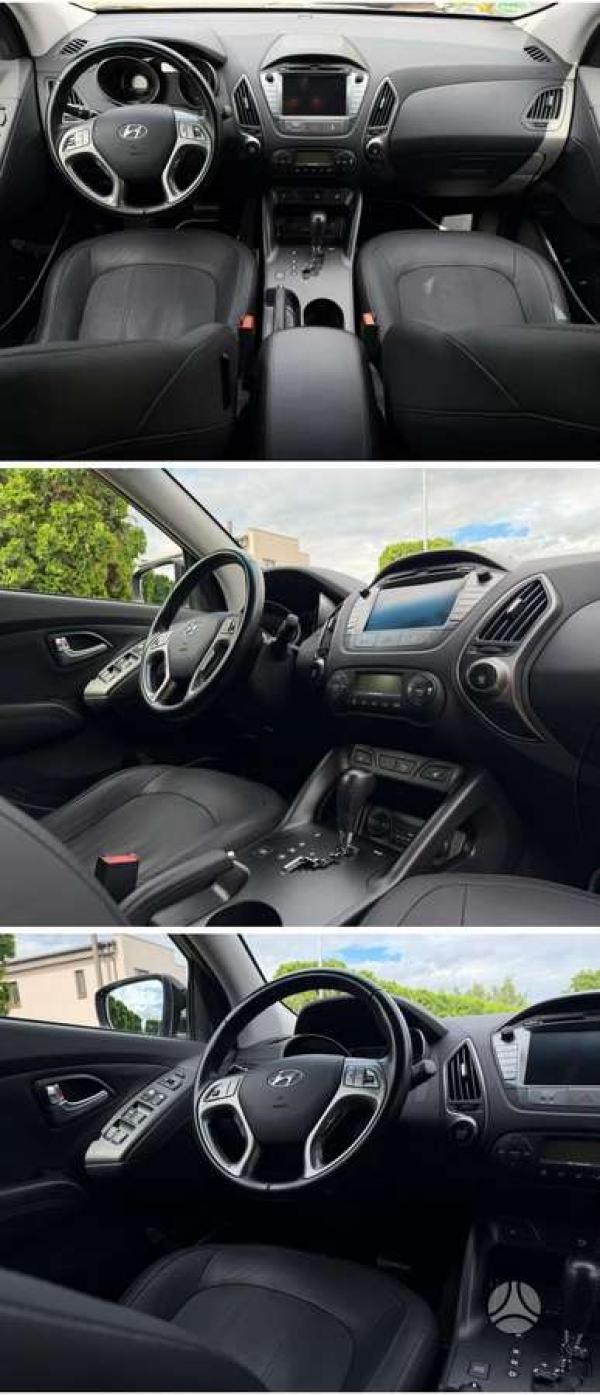 Black Hyundai ix35 2015 in Kaunas, with an engine capacity of 2.00 L and mileage of 194 thousand km for 9350 €, photo 2 on AUTOMOTO.COM.LV