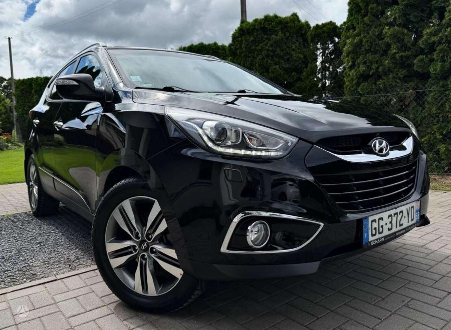 Melns Hyundai ix35 2015 Kauņa, ar dzinēja tilpumu 2.00 L un nobraukumu 194 tūkst. km par 9350 €, foto 14 vietnē AUTOMOTO.COM.LV