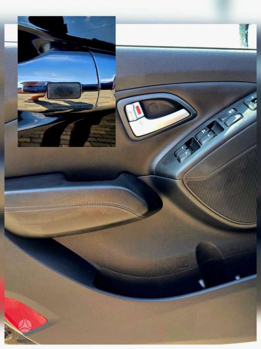 Black Hyundai ix35 2015 in Siauliai, with an engine capacity of 2.00 L and mileage of 265 thousand km for 7500 €, photo 20 on AUTOMOTO.COM.LV