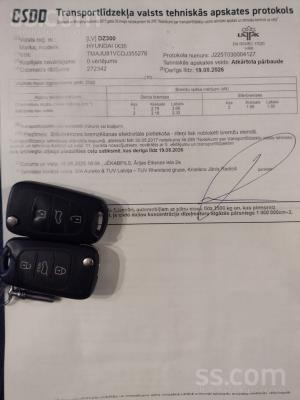 Zils Hyundai ix35 2013 Rīga, ar dzinēja tilpumu 2.00 L un nobraukumu 278 tūkst. km par 3600 €, foto 9 vietnē AUTOMOTO.COM.LV