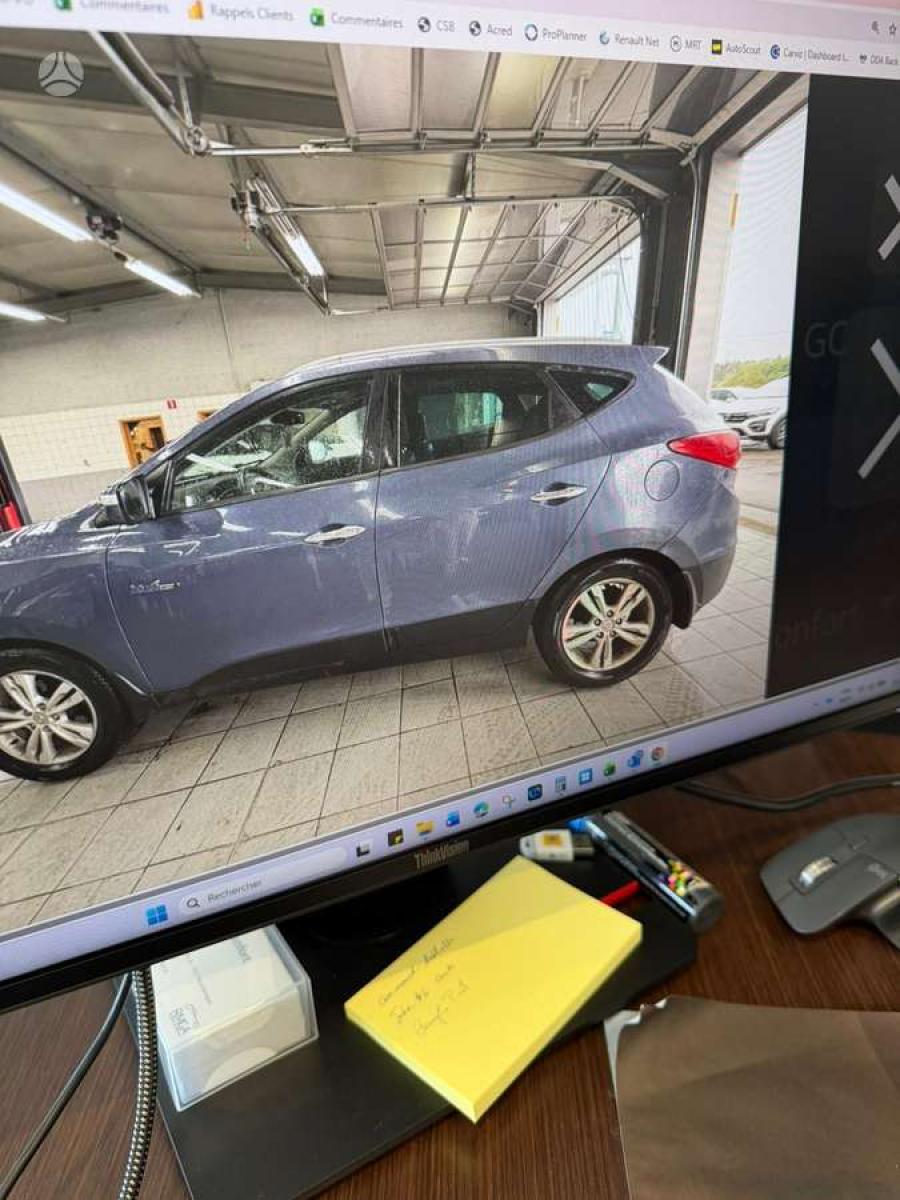 Синий Хендай их35 2013 в Укмерге, объемом двигателя 1.69 л и пробегом 160 тыс. км за 5500 €, фото 4 на AUTOMOTO.COM.LV