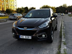 Brown Hyundai ix35 2011 in Riga, with an engine capacity of 2.00 L and mileage of 180 thousand km for 7150 €, photo  on AUTOMOTO.COM.LV
