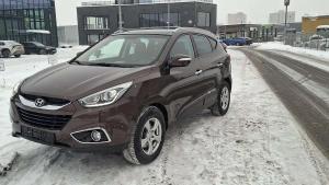 Brūns Hyundai ix35 2014 Kauņa, ar dzinēja tilpumu 2.00 L un nobraukumu 139 tūkst. km par 8650 €, foto  vietnē AUTOMOTO.COM.LV