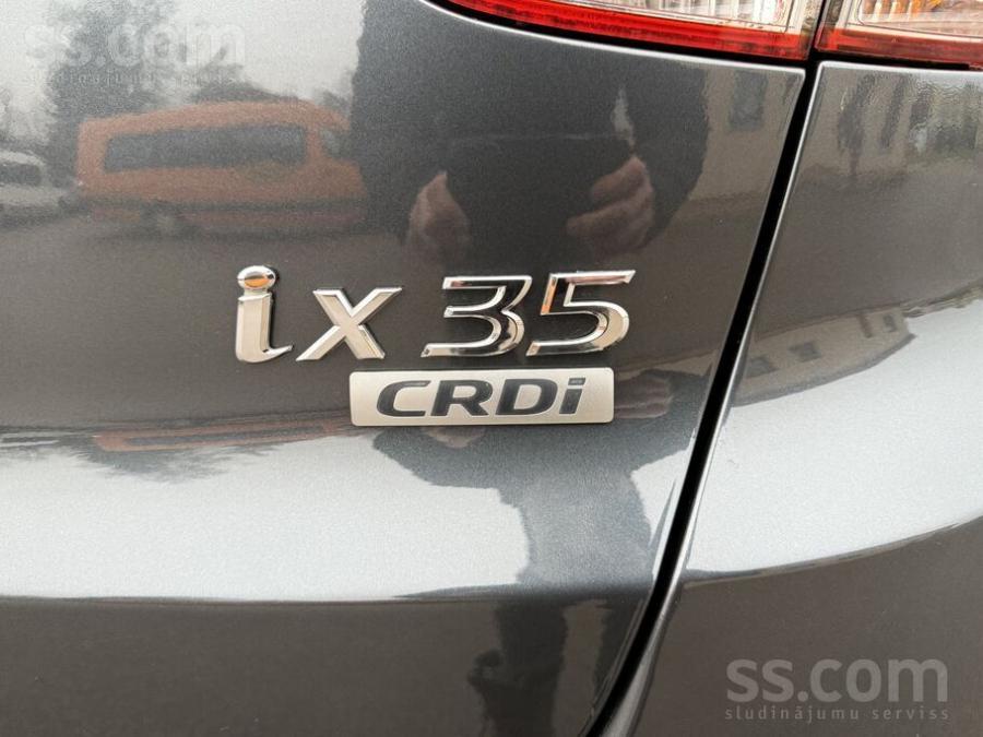 Grey Hyundai ix35 2011 in Ogre, with an engine capacity of 2.00 L and mileage of 149 thousand km for 6997 €, photo 26 on AUTOMOTO.COM.LV