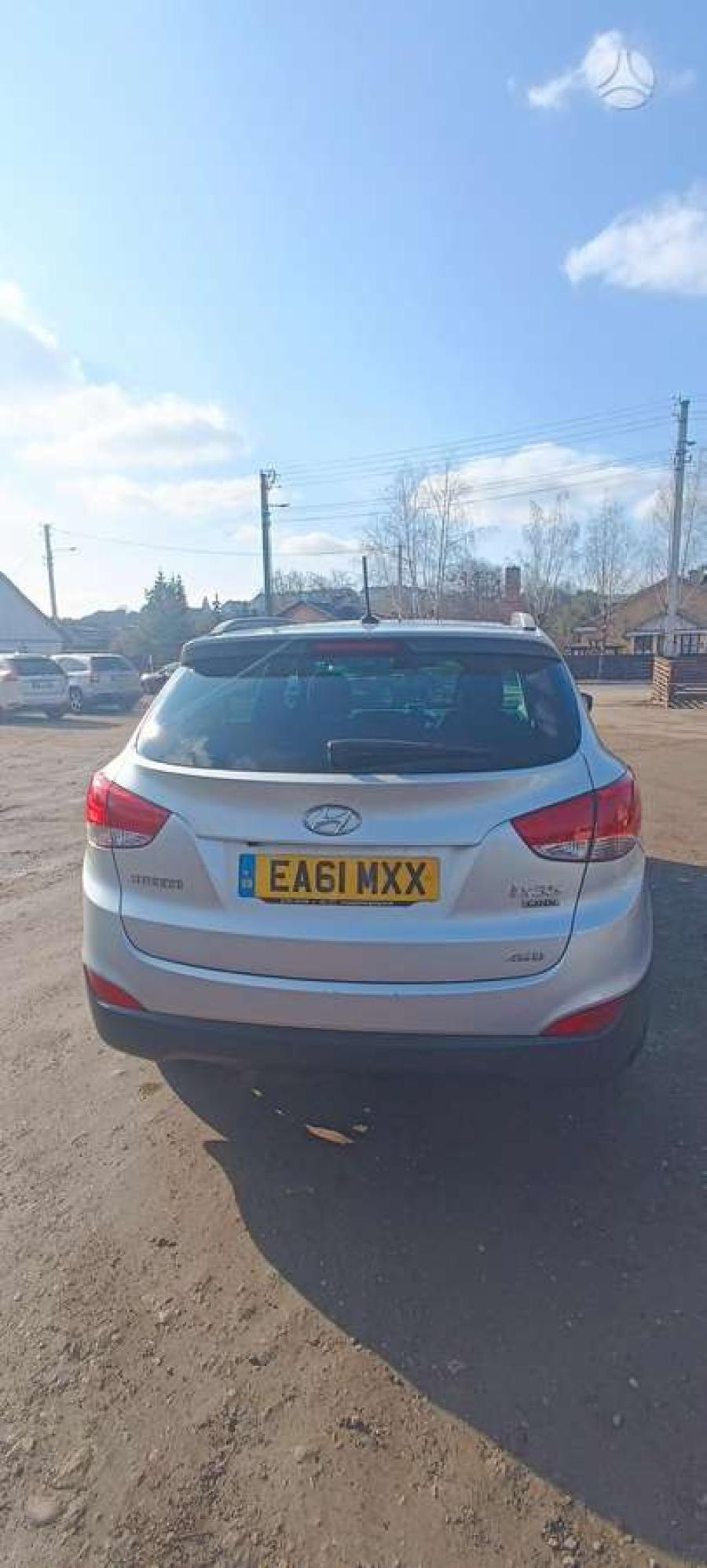 Pelēks Hyundai ix35 2011 Kauņa, ar dzinēja tilpumu 2.00 L un nobraukumu 172 tūkst. km par 2050 €, foto 3 vietnē AUTOMOTO.COM.LV