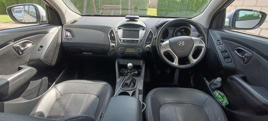 Pelēks Hyundai ix35 2011 Kauņa, ar dzinēja tilpumu 2.00 L un nobraukumu 172 tūkst. km par 2050 €, foto 6 vietnē AUTOMOTO.COM.LV