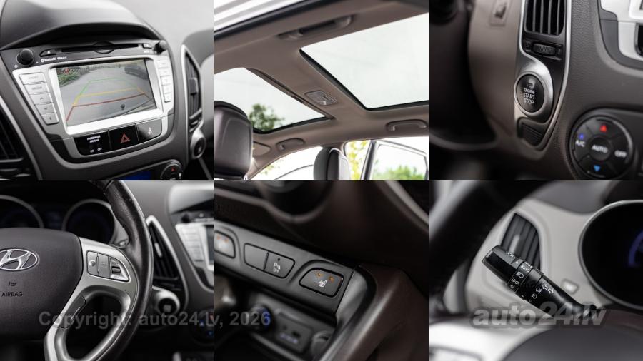 Grey Hyundai ix35 2012 in Tallinn, with an engine capacity of 2.00 L and mileage of 175 thousand km for 6699 €, photo 8 on AUTOMOTO.COM.LV
