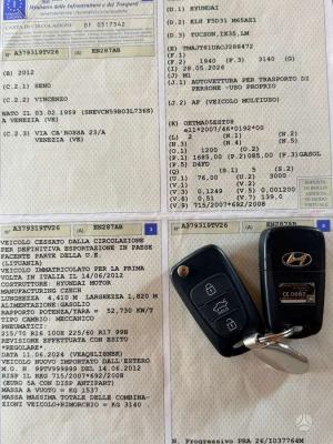 Grey Hyundai ix35 2012 in Panevezys, with an engine capacity of 1.70 L and mileage of 188 thousand km for 3250 €, photo 15 on AUTOMOTO.COM.LV