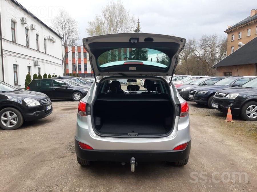 Pelēks Hyundai ix35 2013 Daugavpils, ar dzinēja tilpumu 1.70 L un nobraukumu 0 tūkst. km par 6950 €, foto 20 vietnē AUTOMOTO.COM.LV