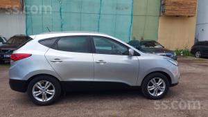 Grey Hyundai ix35 2013 in Daugavpils, with an engine capacity of 1.70 L and mileage of 0 thousand km for 6500 €, photo 5 on AUTOMOTO.COM.LV