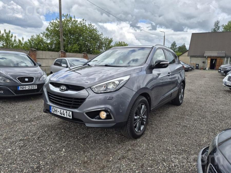 Pelēks Hyundai ix35 2014 Daugavpils, ar dzinēja tilpumu 1.70 L un nobraukumu 0 tūkst. km par 7250 €, foto 1 vietnē AUTOMOTO.COM.LV