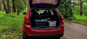 Red Hyundai ix35 2011 in Vilnius, with an engine capacity of 2.00 L and mileage of 114 thousand km for 6800 €, photo 6 on AUTOMOTO.COM.LV
