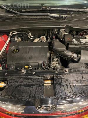 Red Hyundai ix35 2011 in Riga, with an engine capacity of 1.70 L and mileage of 248 thousand km for 4500 €, photo 15 on AUTOMOTO.COM.LV