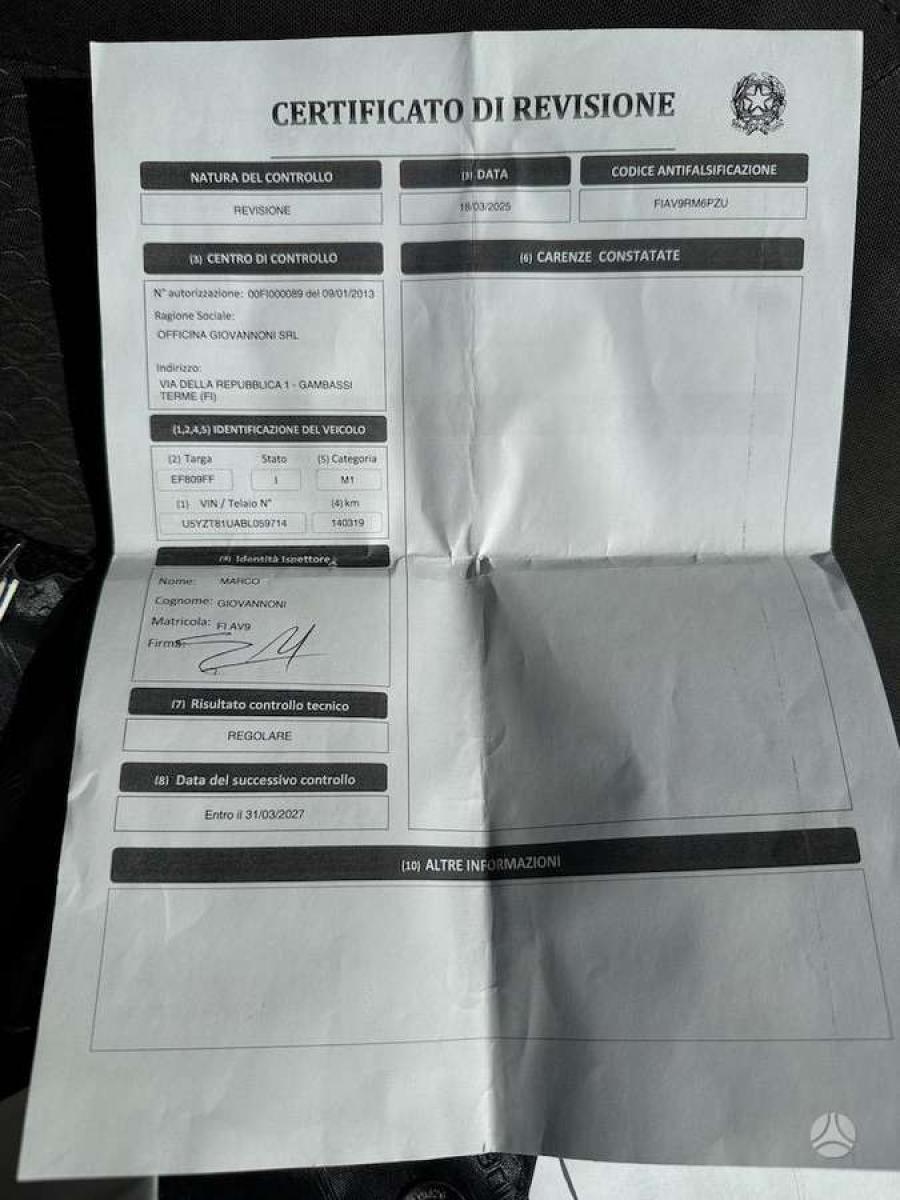 Balts Hyundai ix35 2010 Šauļi, ar dzinēja tilpumu 1.69 L un nobraukumu 150 tūkst. km par 4450 €, foto 15 vietnē AUTOMOTO.COM.LV