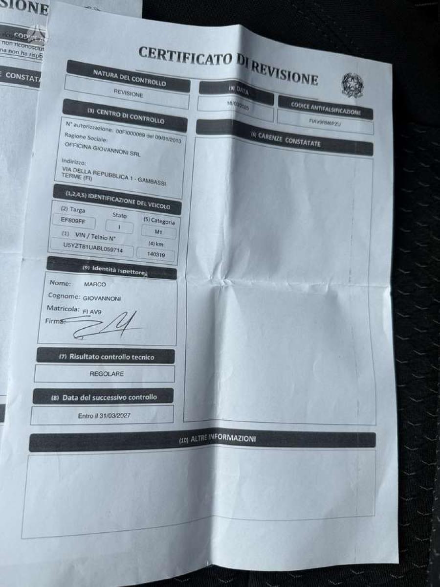 Белый Хендай их35 2010 в Шяуляй, объемом двигателя 1.69 л и пробегом 150 тыс. км за 4650 €, фото 18 на AUTOMOTO.COM.LV