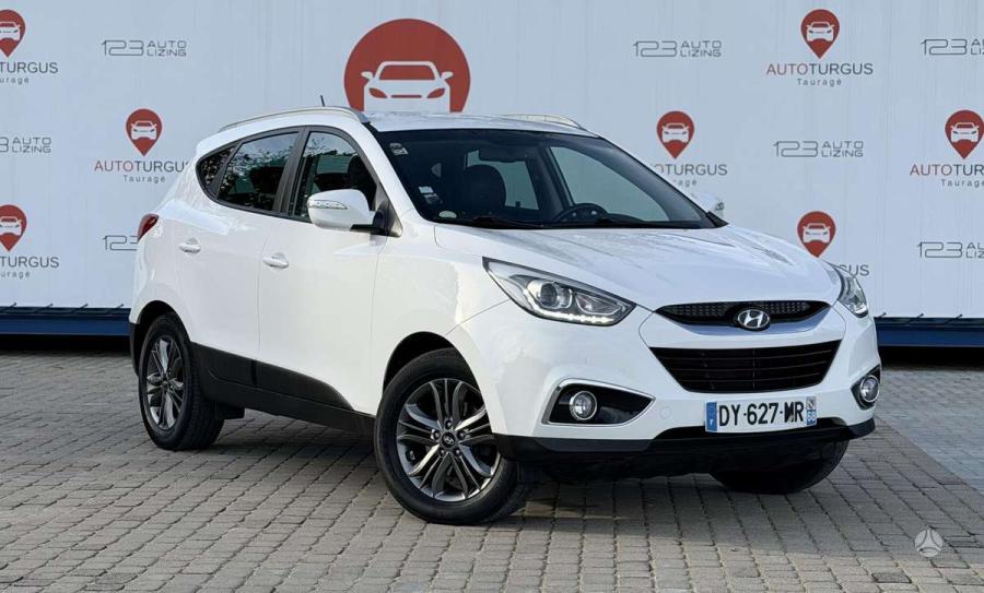 Balts Hyundai ix35 2015 Tauragė, ar dzinēja tilpumu 2.00 L un nobraukumu 224 tūkst. km par 6700 €, foto 4 vietnē AUTOMOTO.COM.LV