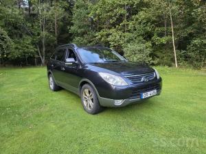 Black Hyundai Ix55 2009 in Riga, with an engine capacity of 3.00 L and mileage of 321 thousand km for 3000 €, photo 3 on AUTOMOTO.COM.LV