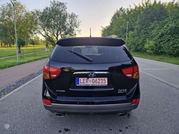 Melns Hyundai Ix55 2010 Viļņa, ar dzinēja tilpumu 2.96 L un nobraukumu 280 tūkst. km par 5550 €, foto 7 vietnē AUTOMOTO.COM.LV