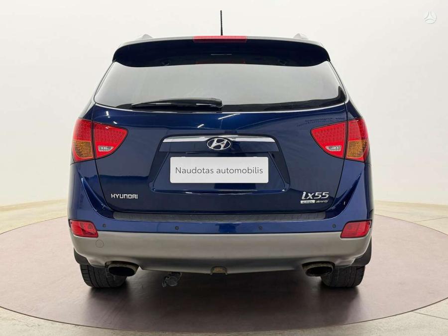 Blue Hyundai Ix55 2009 in Panevezys, with an engine capacity of 2.96 L and mileage of 339 thousand km for 4890 €, photo 8 on AUTOMOTO.COM.LV