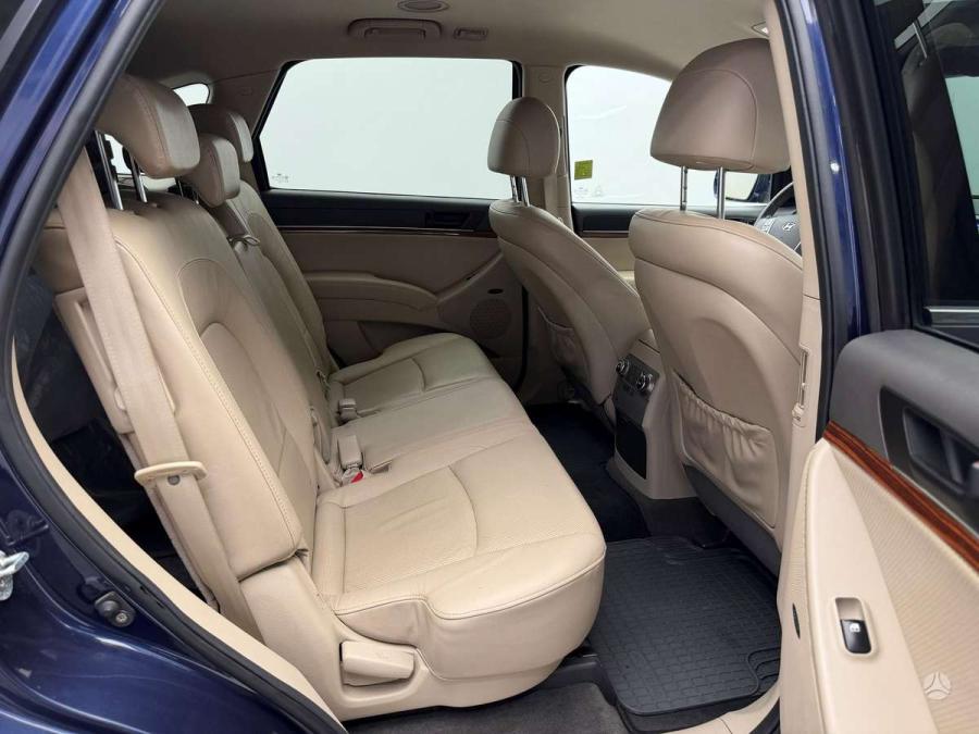 Blue Hyundai Ix55 2009 in Panevezys, with an engine capacity of 2.96 L and mileage of 339 thousand km for 4890 €, photo 20 on AUTOMOTO.COM.LV