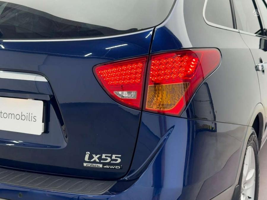 Blue Hyundai Ix55 2009 in Panevezys, with an engine capacity of 2.96 L and mileage of 339 thousand km for 4890 €, photo 39 on AUTOMOTO.COM.LV