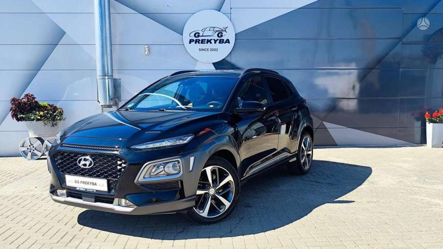 Melns Hyundai Kona 2018 Kauņa, ar dzinēja tilpumu 1.60 L un nobraukumu 118 tūkst. km par 12950 €, foto 5 vietnē AUTOMOTO.COM.LV