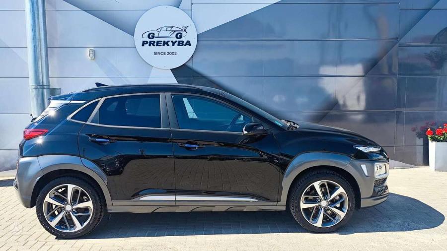 Melns Hyundai Kona 2018 Kauņa, ar dzinēja tilpumu 1.60 L un nobraukumu 118 tūkst. km par 12950 €, foto 6 vietnē AUTOMOTO.COM.LV