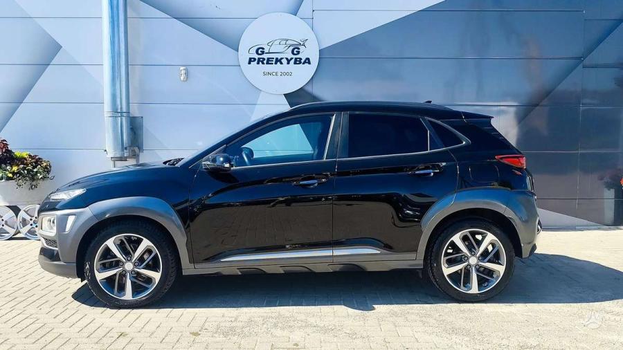 Melns Hyundai Kona 2018 Kauņa, ar dzinēja tilpumu 1.60 L un nobraukumu 118 tūkst. km par 12950 €, foto 7 vietnē AUTOMOTO.COM.LV