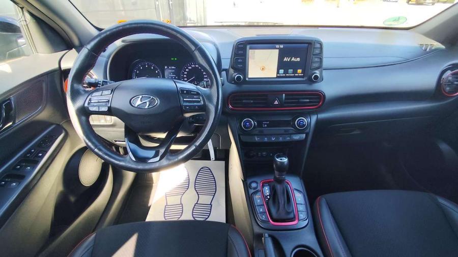 Melns Hyundai Kona 2018 Kauņa, ar dzinēja tilpumu 1.60 L un nobraukumu 118 tūkst. km par 12950 €, foto 12 vietnē AUTOMOTO.COM.LV