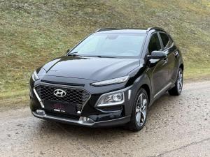 Black Hyundai Kona 2019 in Vilnius, with an engine capacity of 1.60 L and mileage of 130 thousand km for 11999 €, photo 2 on AUTOMOTO.COM.LV