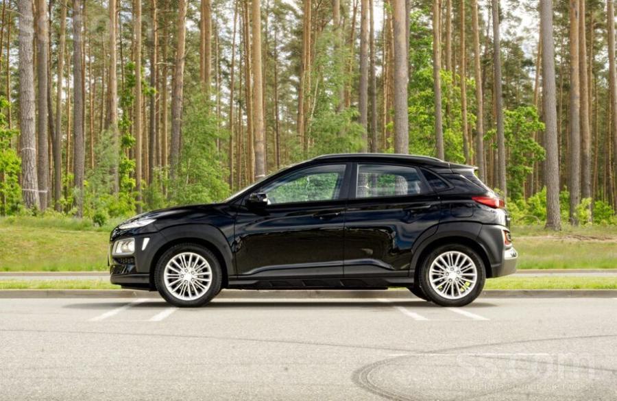 Melns Hyundai Kona 2019 Rīga, ar dzinēja tilpumu 1.60 L un nobraukumu 142 tūkst. km par 12590 €, foto 5 vietnē AUTOMOTO.COM.LV