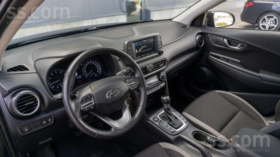 Melns Hyundai Kona 2019 Rīga, ar dzinēja tilpumu 1.60 L un nobraukumu 142 tūkst. km par 12590 €, foto 10 vietnē AUTOMOTO.COM.LV