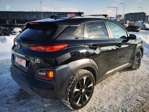 Black Hyundai Kona 2021 in Vilnius, with an engine capacity of 1.59 L and mileage of 37 thousand km for 14990 €, photo 12 on AUTOMOTO.COM.LV