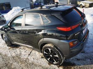 Black Hyundai Kona 2021 in Vilnius, with an engine capacity of 1.59 L and mileage of 37 thousand km for 14990 €, photo 13 on AUTOMOTO.COM.LV