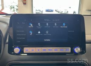 Black Hyundai Kona 2022 in Riga, with an engine capacity of 1.60 L and mileage of 0 thousand km for 17950 €, photo 17 on AUTOMOTO.COM.LV